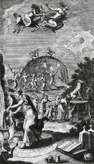 Représentation De Sabbats De Sorcières — Oraedes
