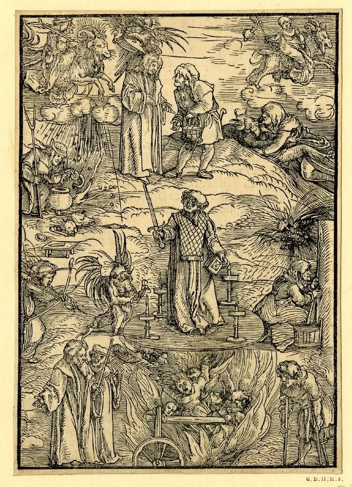 Représentation De Sabbats De Sorcières — Oraedes