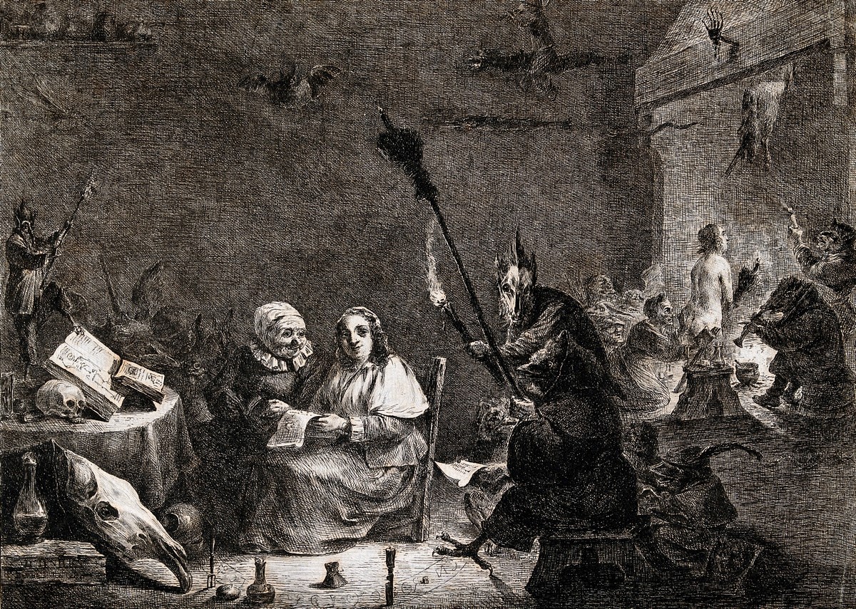 Représentation De Sabbats De Sorcières — Oraedes